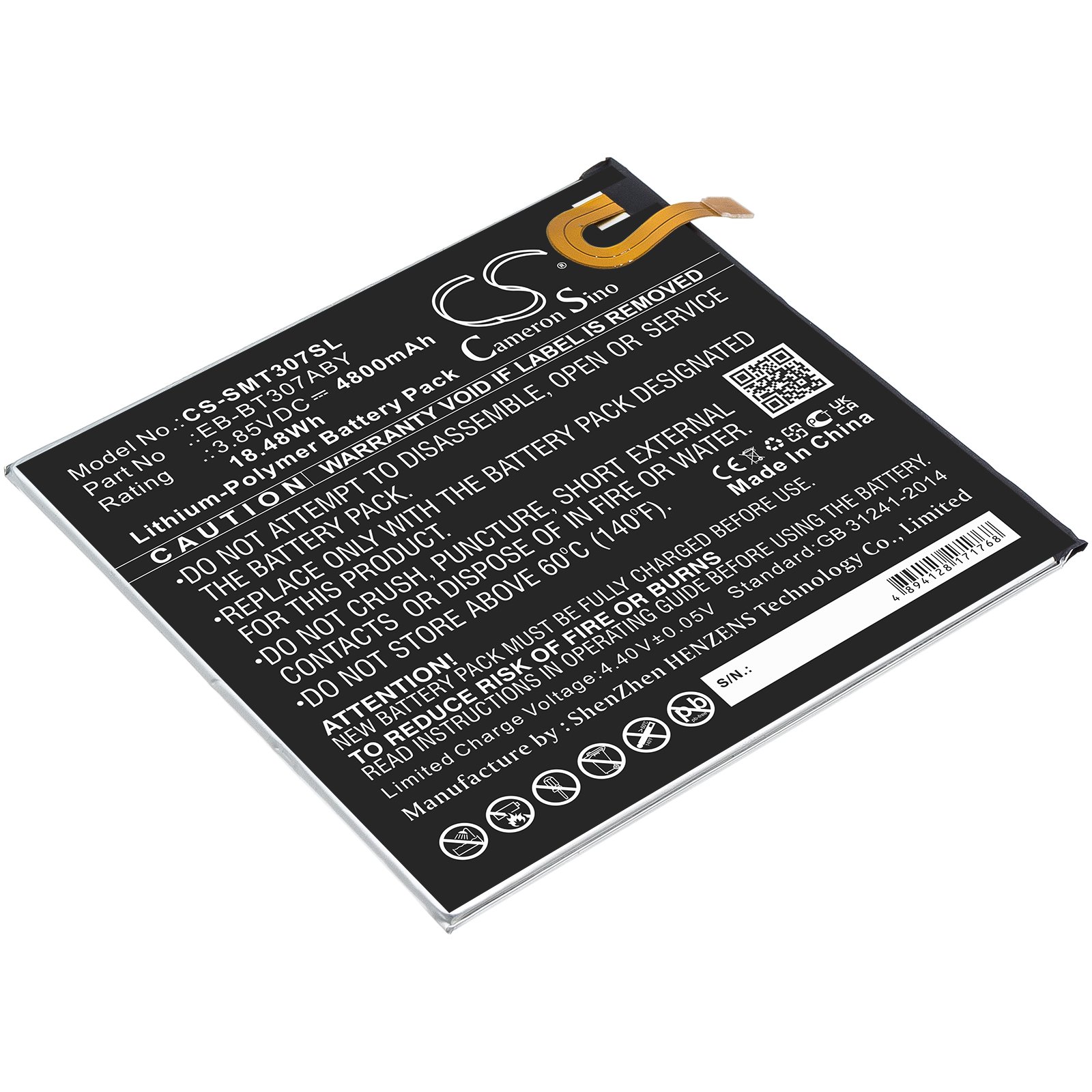Replacement Samsung Galaxy Tab A 8.4 2020 Tablet Battery (3.85 Volt ...