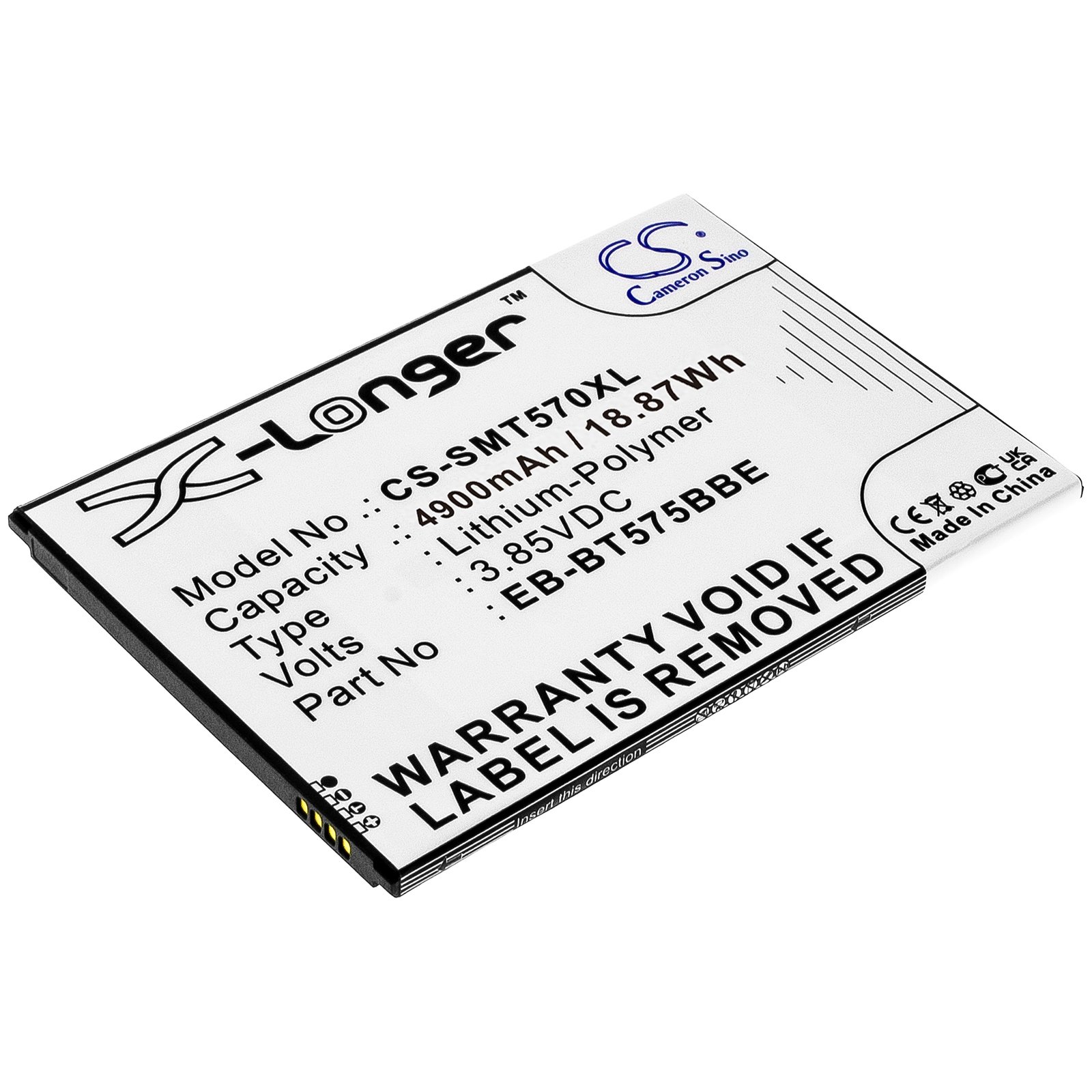 Replacement Samsung Galaxy Tab Active 3 Tablet Battery (3.85 Volt, 4900 ...