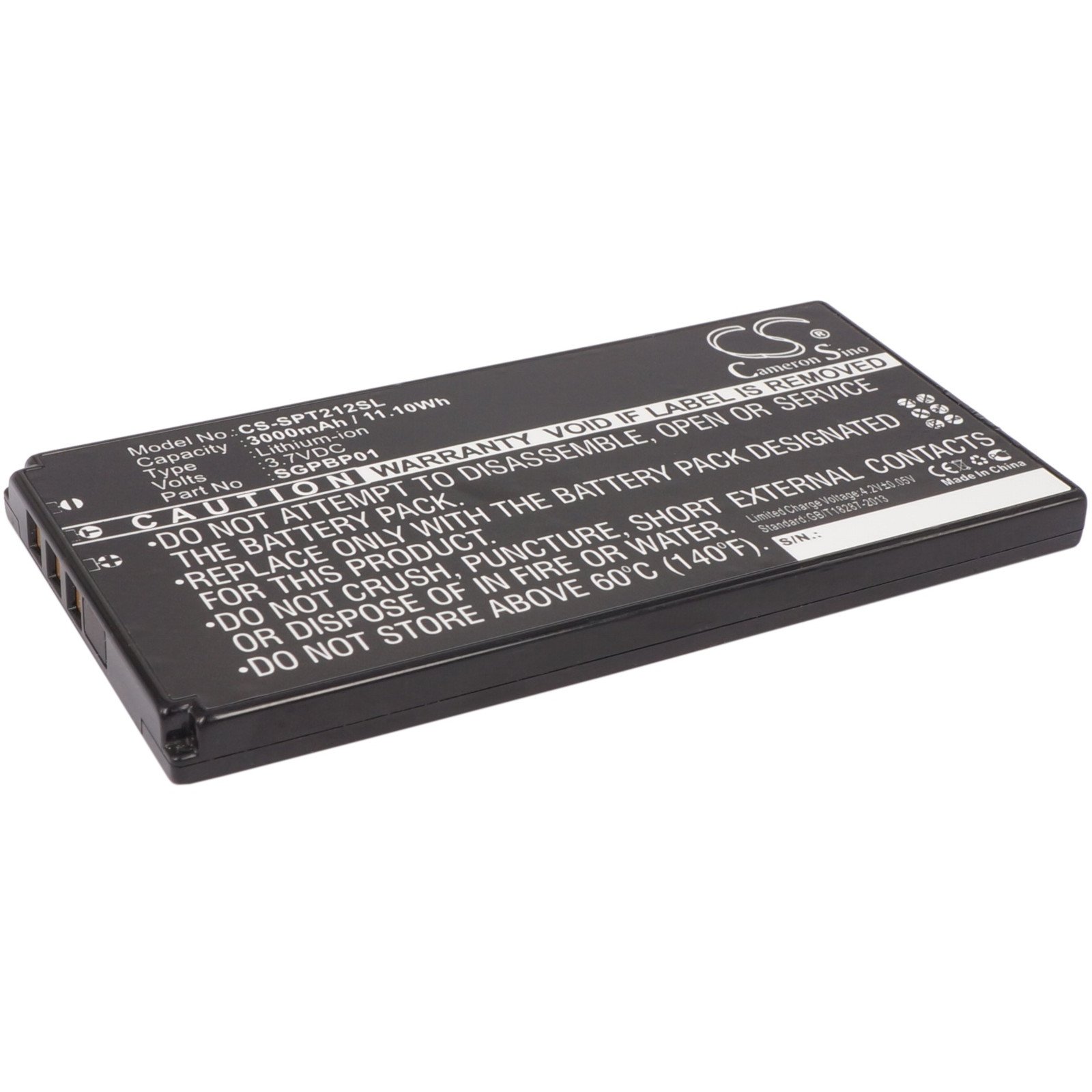 Replacement Sony Tablet P1 Tablet Battery (3.7 Volt, 3000 mAh, Li-Ion ...