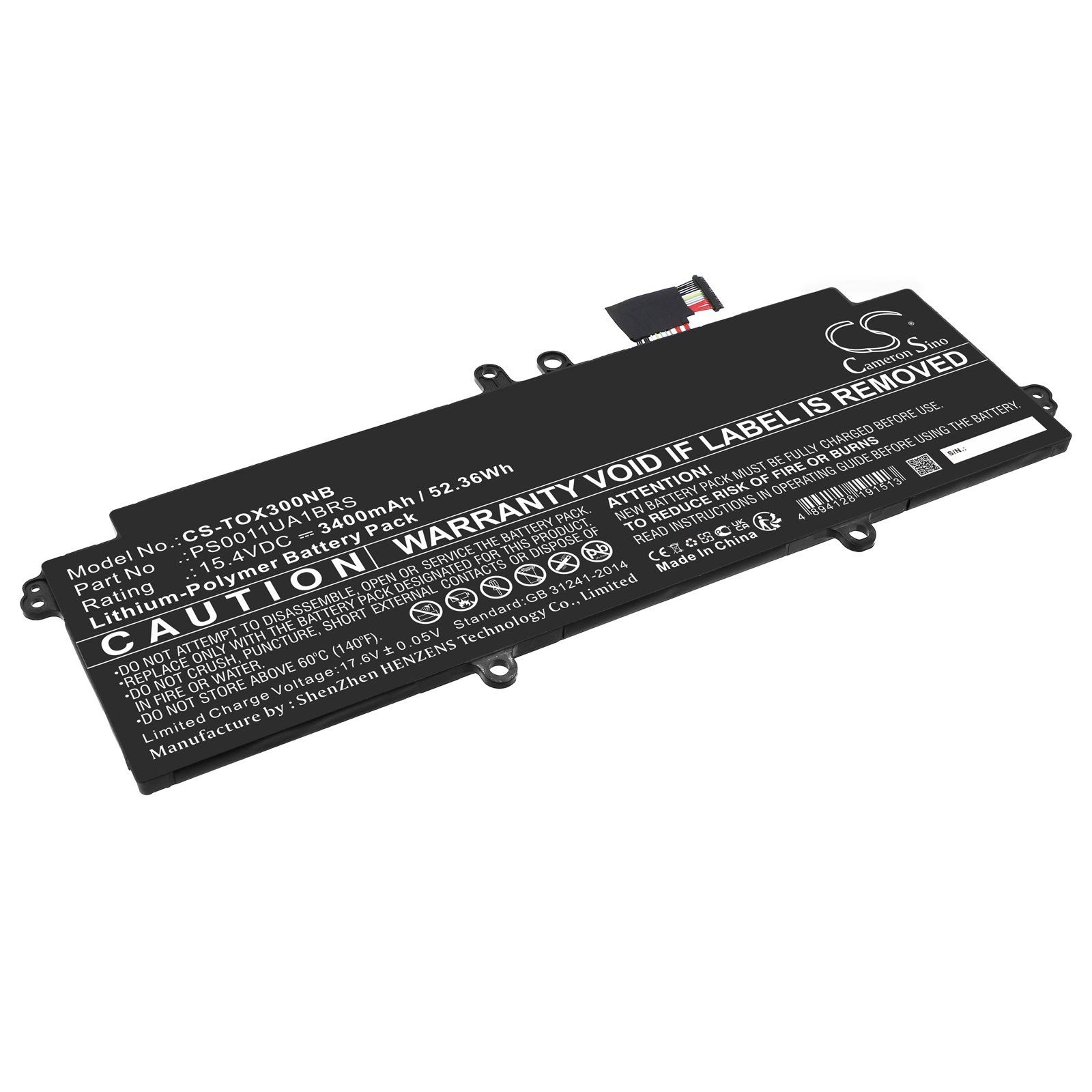 Replacement Dynabook PS0011UA1BRS Laptop Battery | Battery Mart
