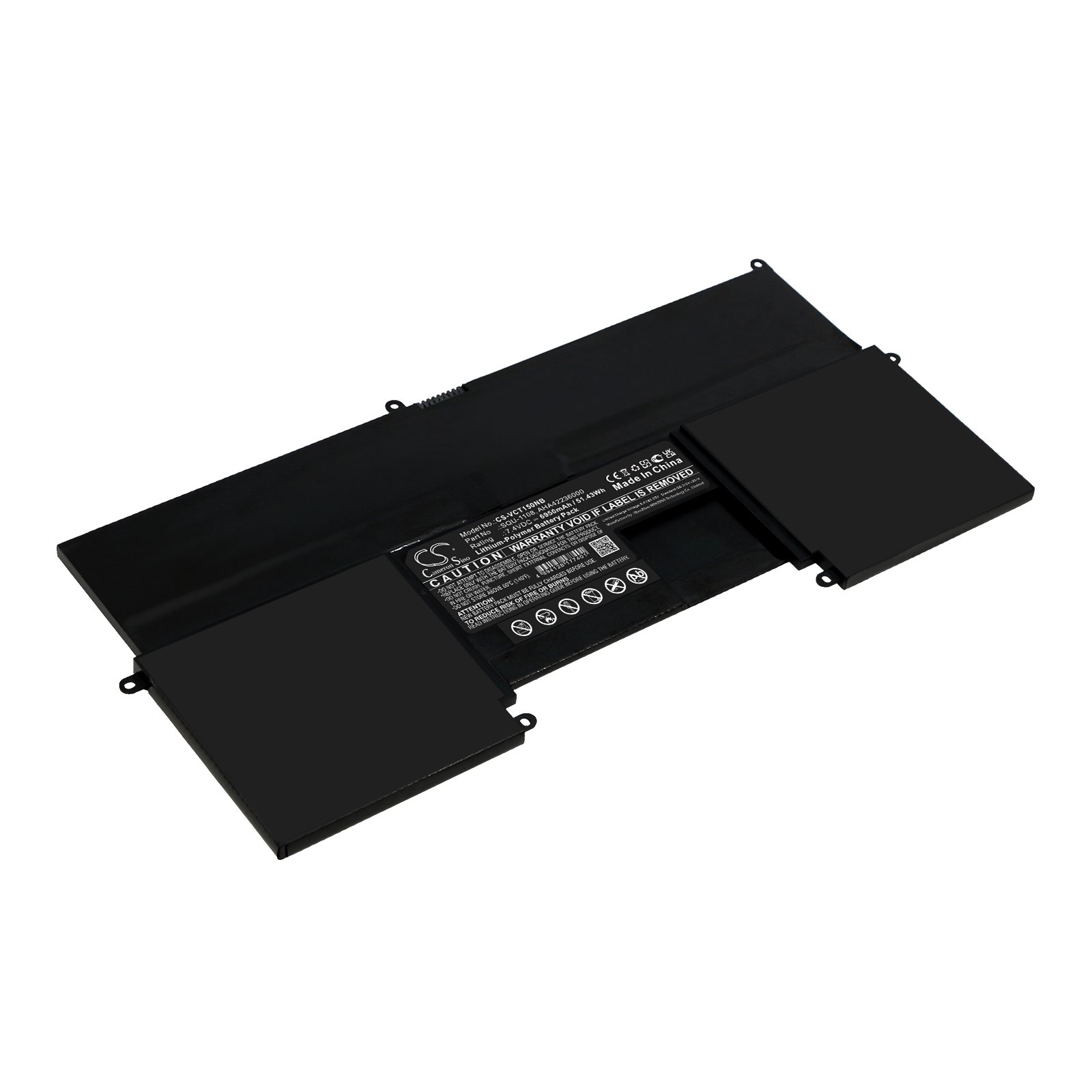 Replacement Vizio SQU-1108 Laptop Battery | Battery Mart
