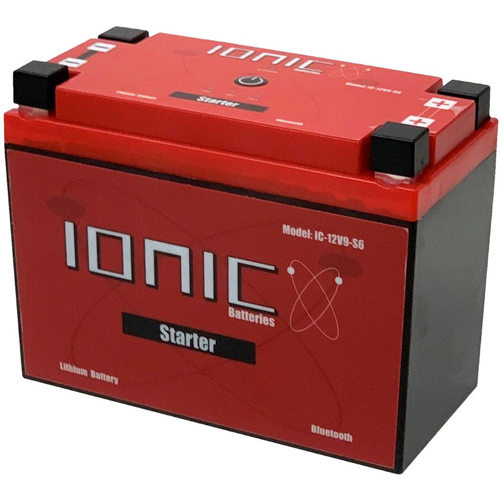 Ionic Lithium 12V S6 | 720 CA LiFePO4 Starter Battery | Bluetooth ...