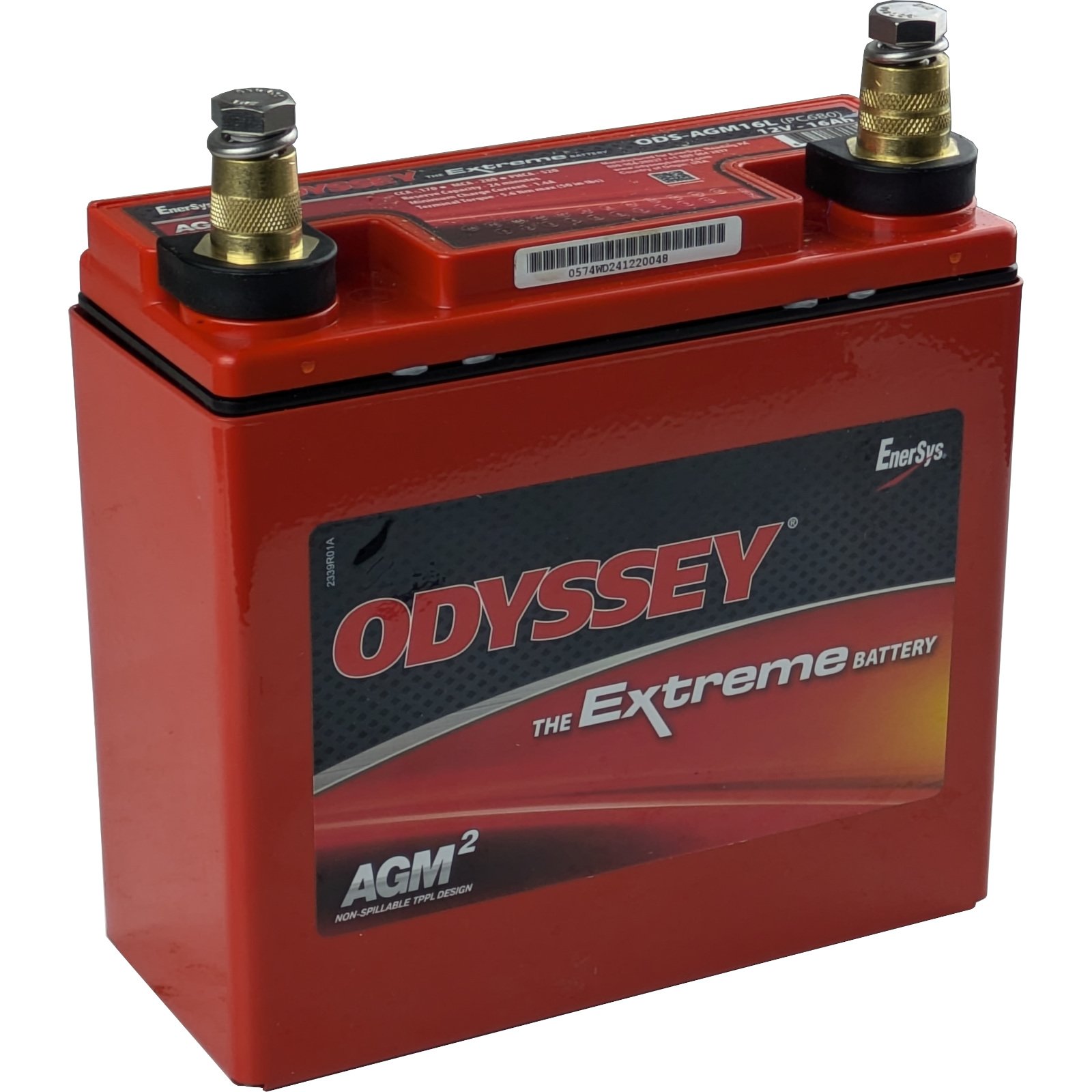 Odyssey ODS-AGM16LMJA Extreme Powersport Battery (PC680MJT) - Free ...