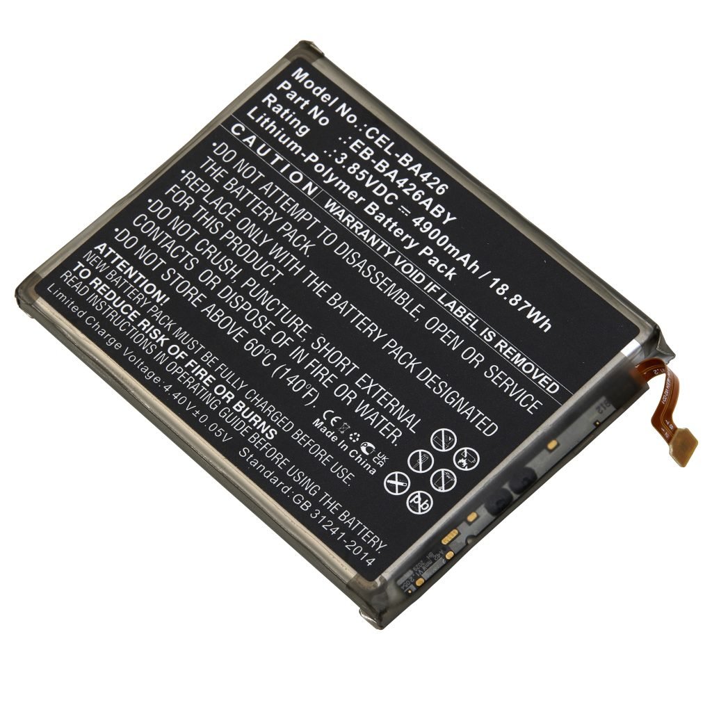 Replacement Samsung Galaxy A426 Cell Phone Battery (3.85 Volt, 4900 mAh ...