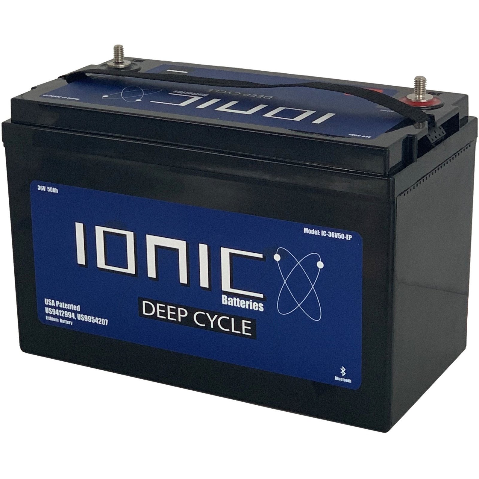 Ionic 36V 50Ah Lithium Ion Battery (LiFePO4) for Trolling Motors | Free ...