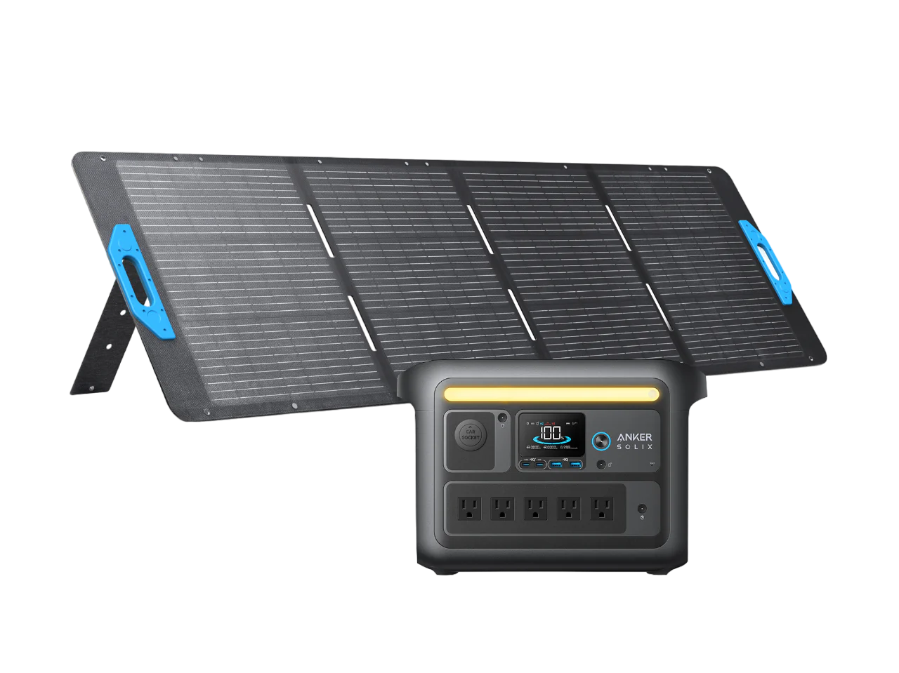 Anker SOLIX C800X Solar Generator + 200W Solar Panel - Free Shipping ...