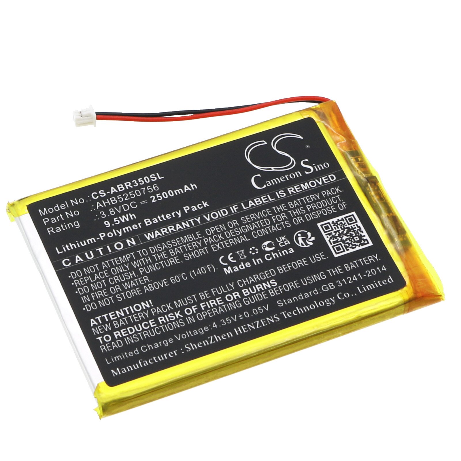 Replacement Anbernic RG 350M, RG 350M Retro, RG 353M Battery | Battery Mart