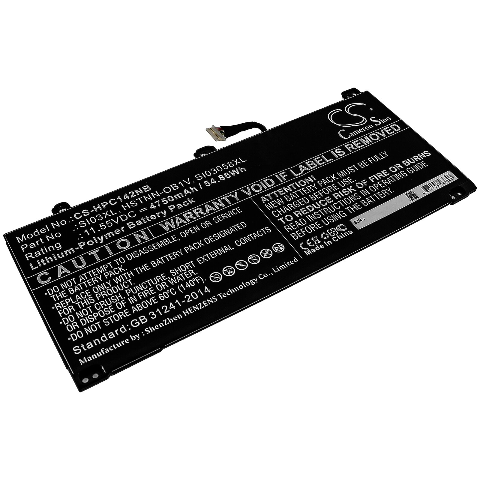 Replacement HP HSTNN-IB9S Laptop Battery | Battery Mart