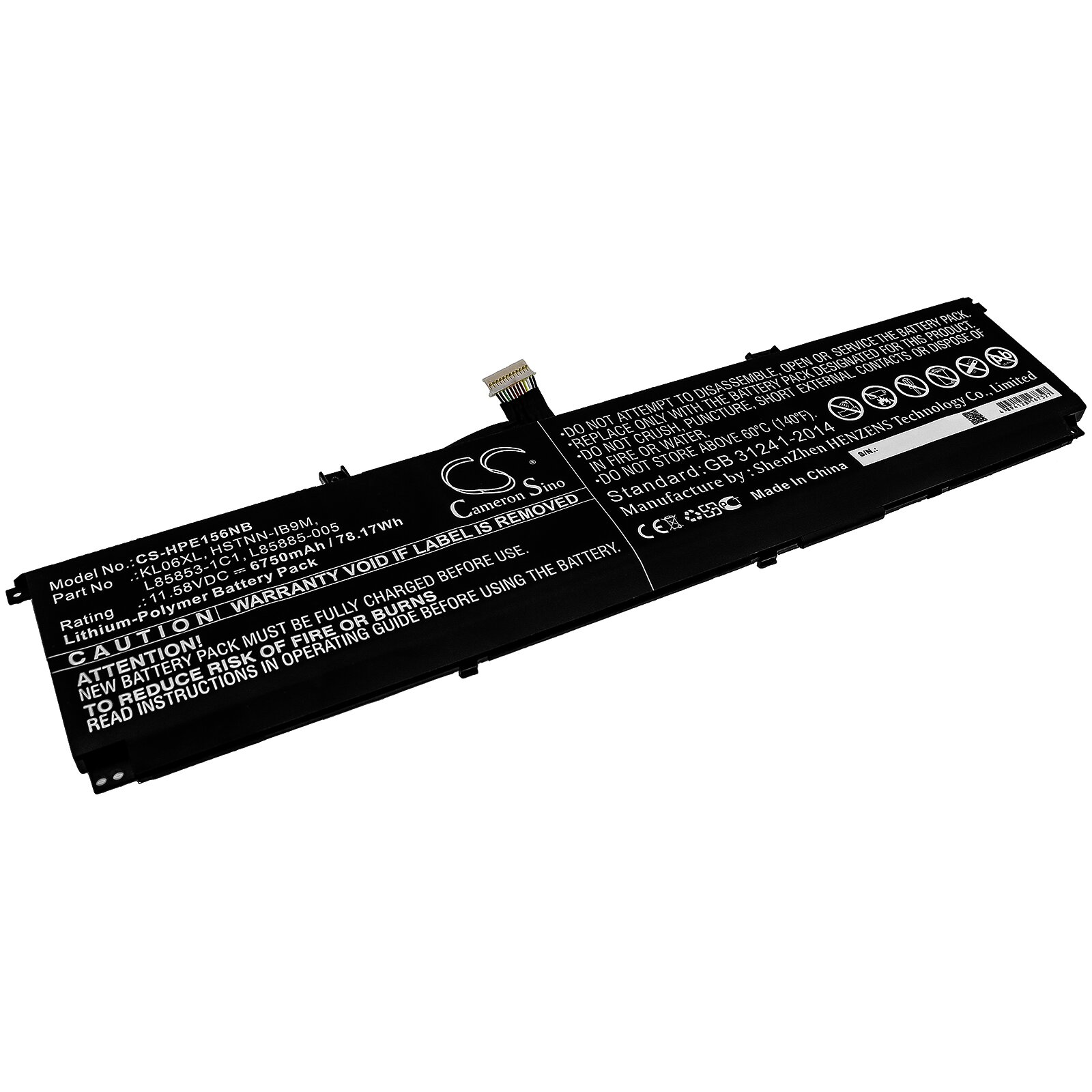 Replacement HP HSTNN-IB9M Laptop Battery | Battery Mart