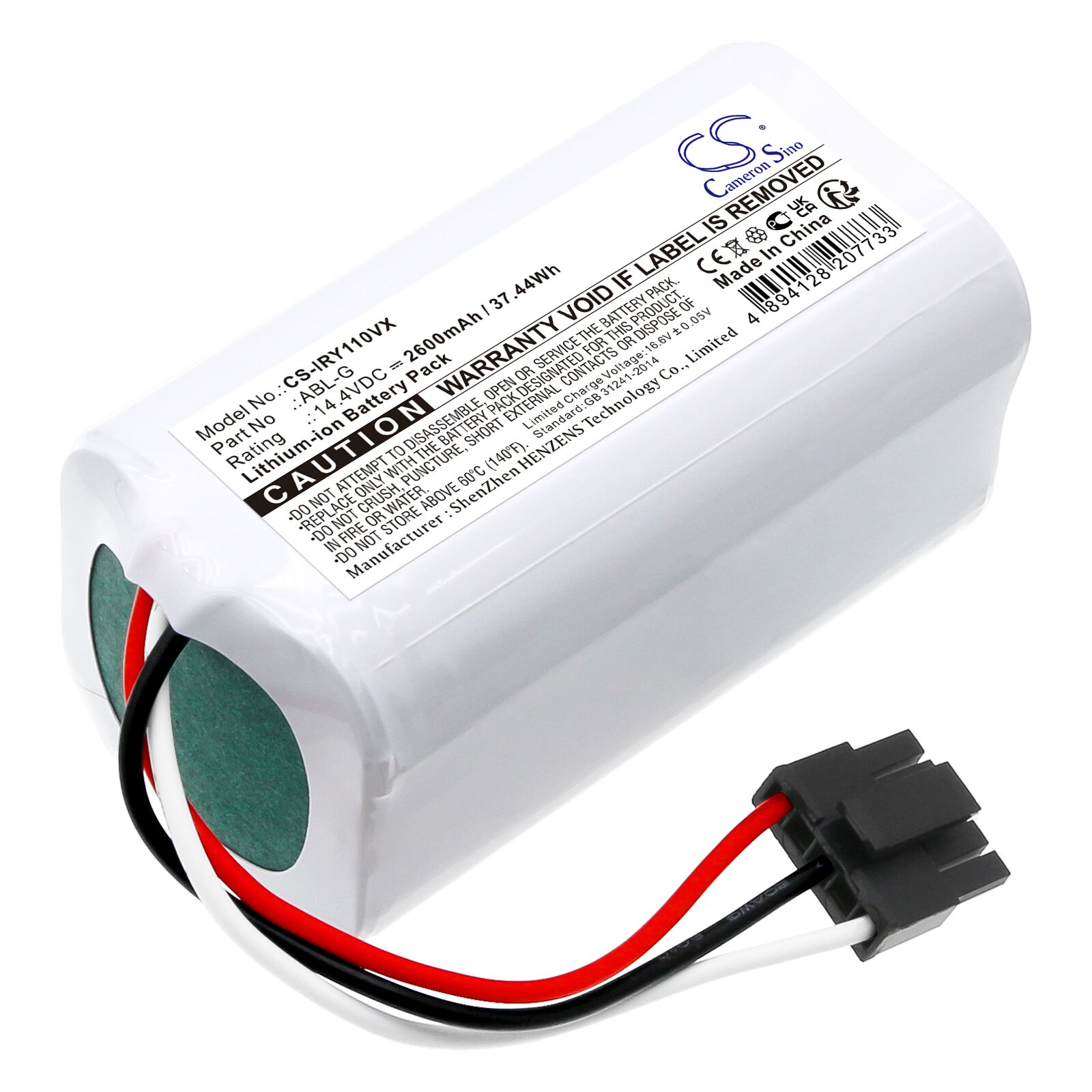 Replacement iRobot ABL-G Vacuum Battery | Battery Mart