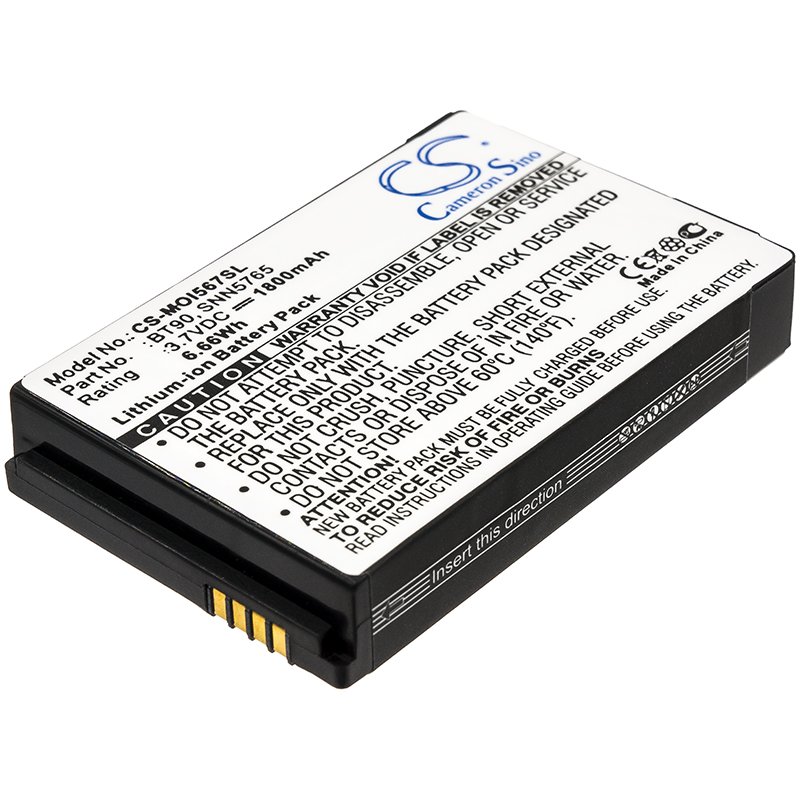 Replacement Motorola BT90, SNN5759 Cell Phone Battery | Battery Mart