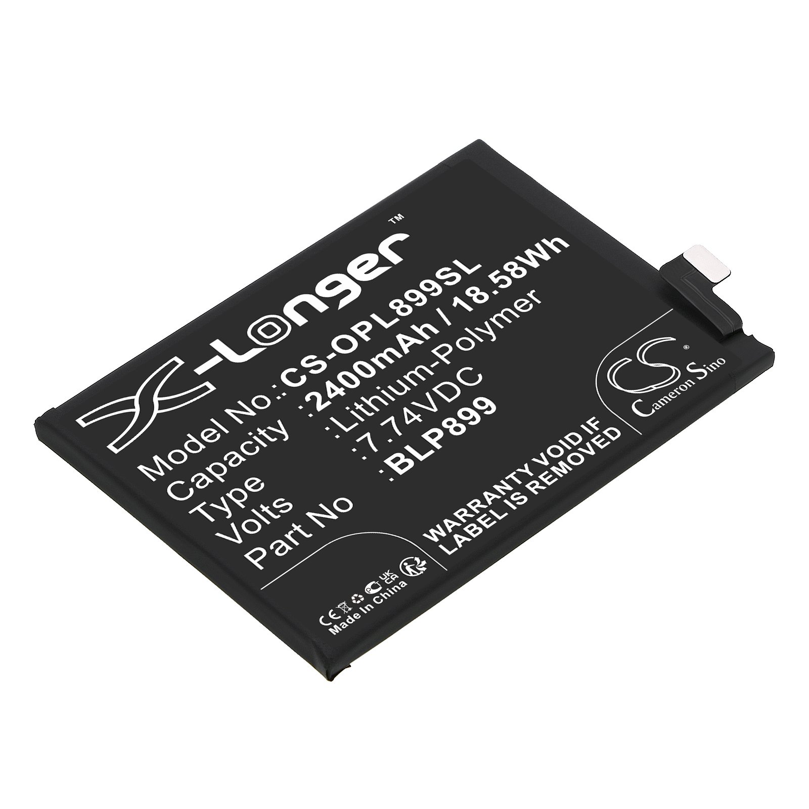 Replacement OnePlus BLP899 Cell Phone Battery | Battery Mart