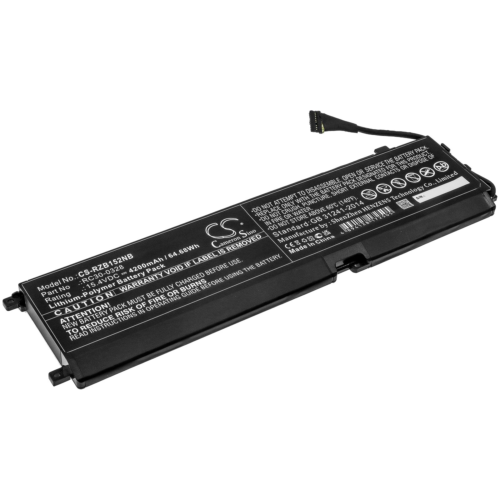 Replacement Razer RC30-0328 Laptop Battery | Battery Mart