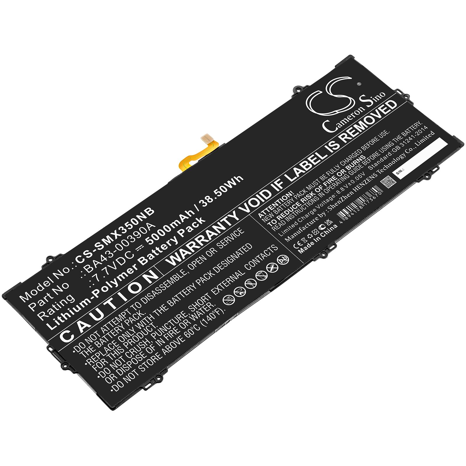 Replacement Samsung BA43-00390A Laptop Battery | Battery Mart