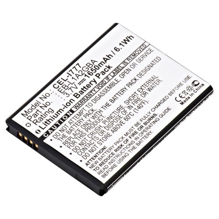 Replacement Samsung SGH-I777 Cell Phone Battery | Battery Mart