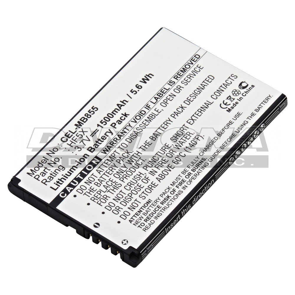Replacement Motorola HF5X, SNN5890A Cell Phone Battery | Battery Mart