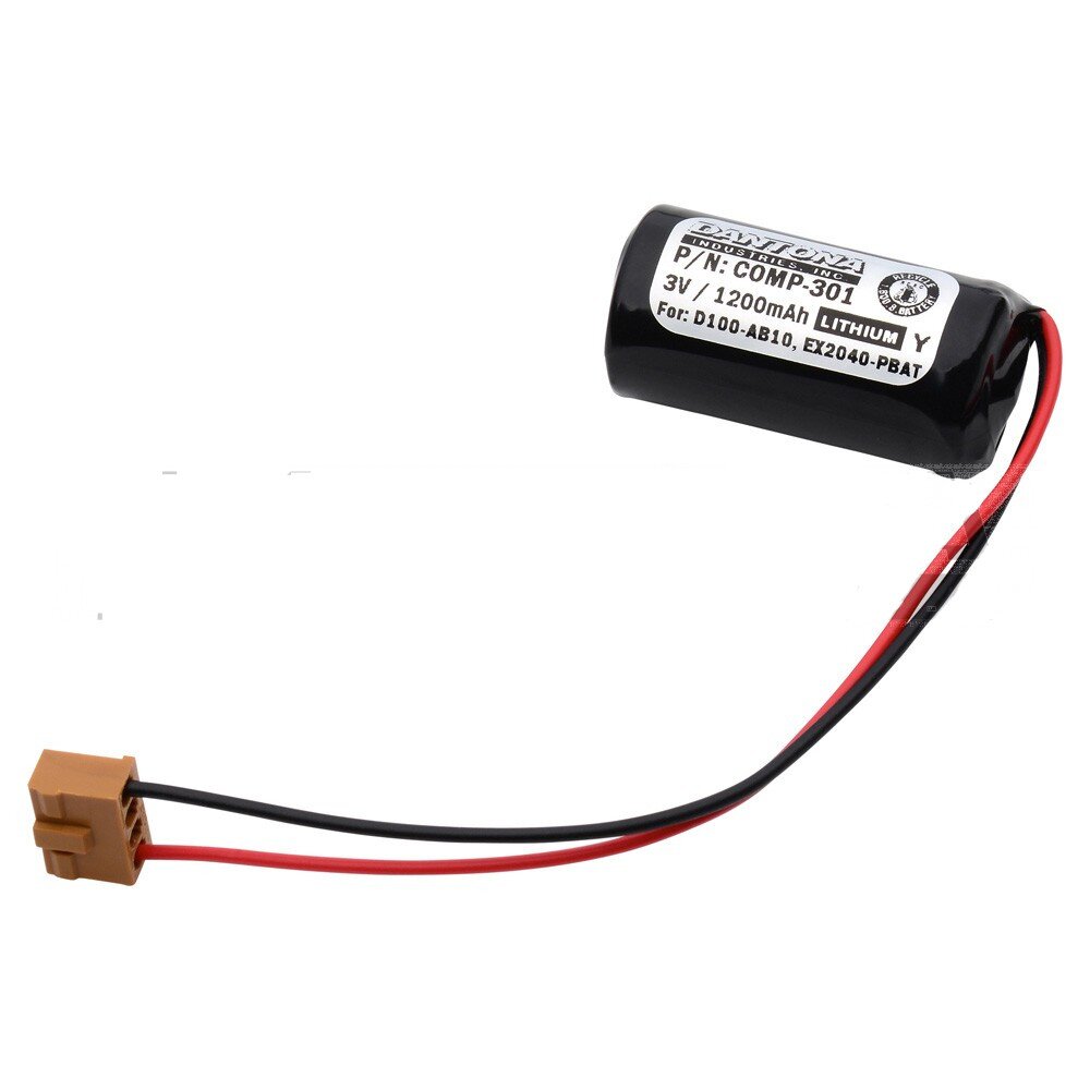 Replacement D100-AB10 Battery for Cutler Hammer GE Fanuc | Battery Mart