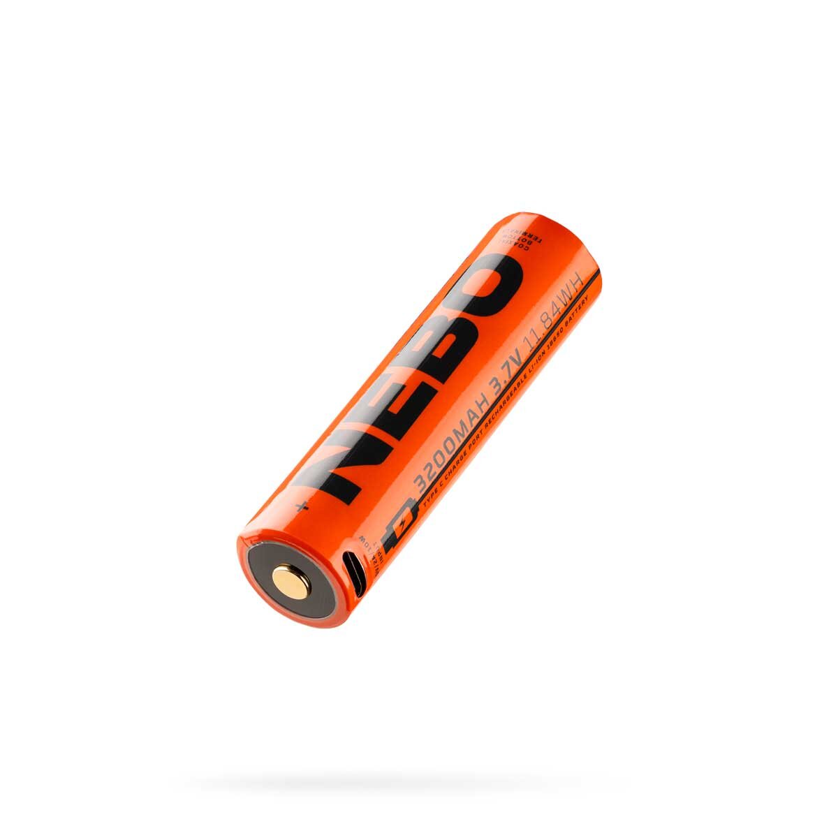 NEBO NEB-BAT-0008-G Rechargeable 18650 Battery with Circuit Protection ...