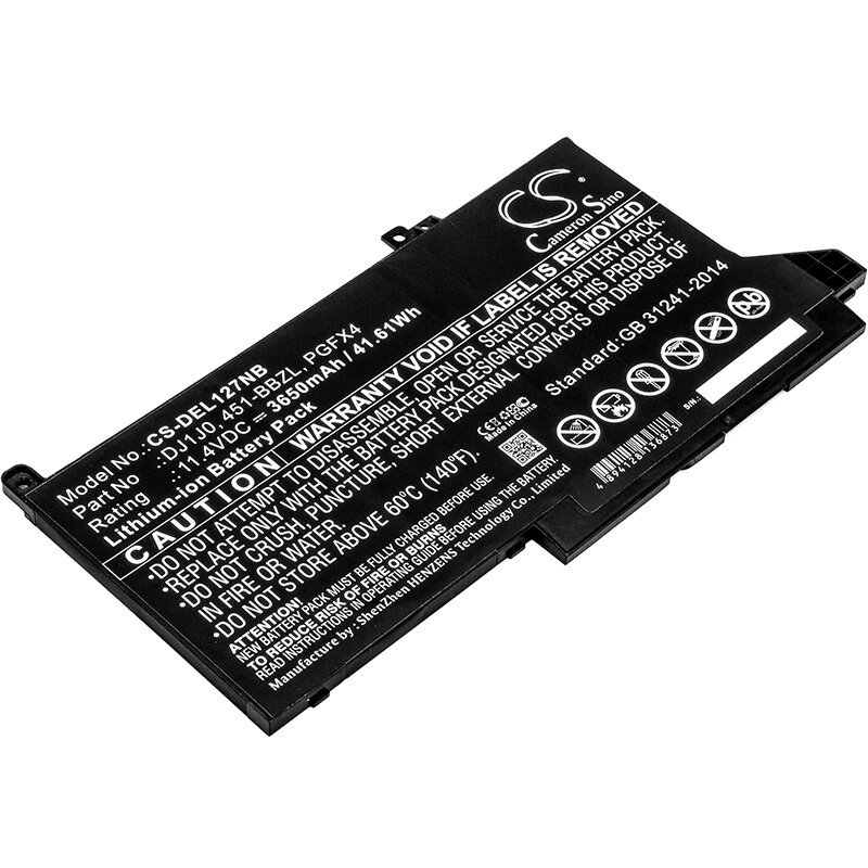 Replacement Dell 451-BBZL, PGFX4 Laptop Battery | Battery Mart
