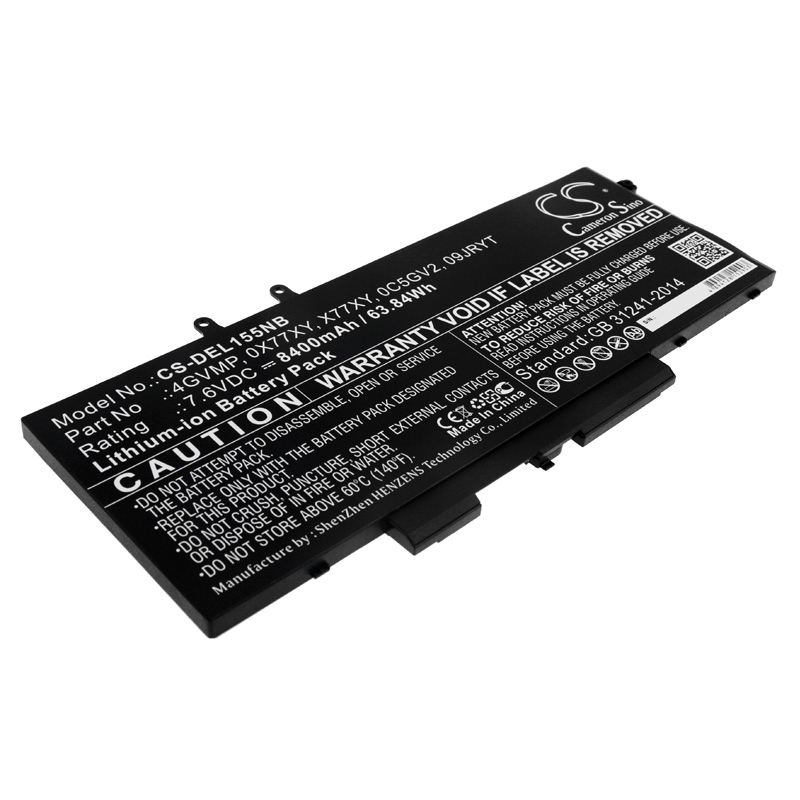 Replacement Dell 09JRYT, X77XY Laptop Battery | Battery Mart
