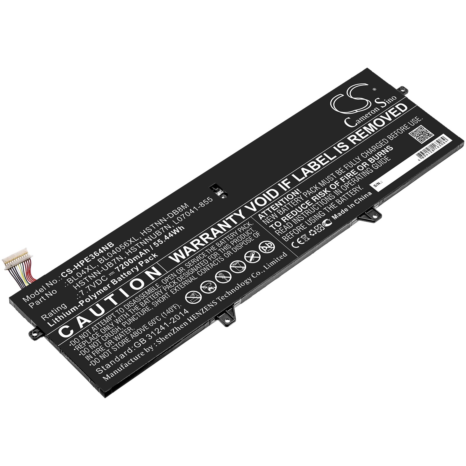 Replacement HP BL04056XL Laptop Battery | Battery Mart
