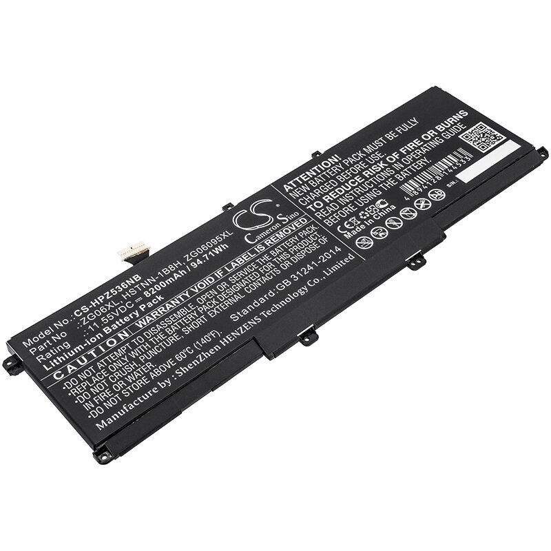 Replacement HP HSTNN-1B8H, ZG06XL Laptop Battery | Battery Mart