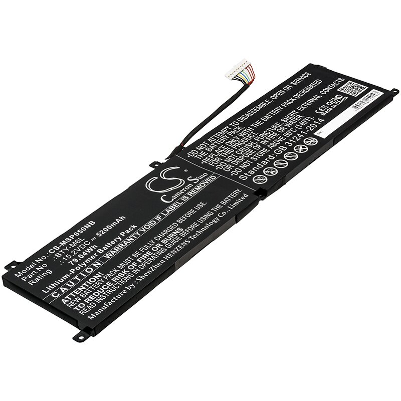 Replacement MSI BTY-M6L Laptop Battery | Battery Mart