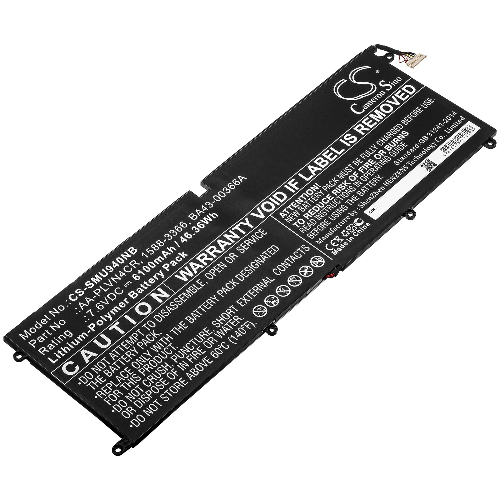 Replacement Samsung AA-PLVN4CR, BA43-00366A Laptop Battery | Battery Mart