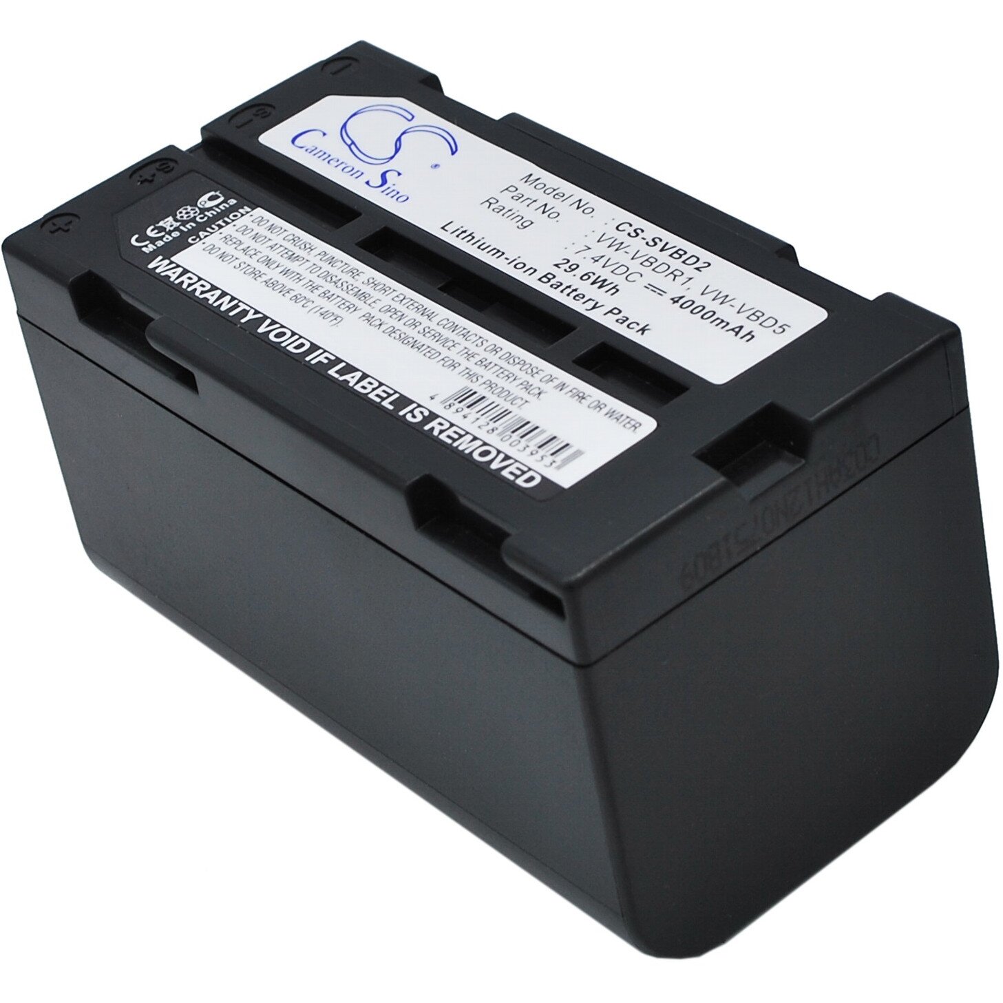 Replacement RCA/Hitachi VM-BPL27A Camera Battery | Battery Mart