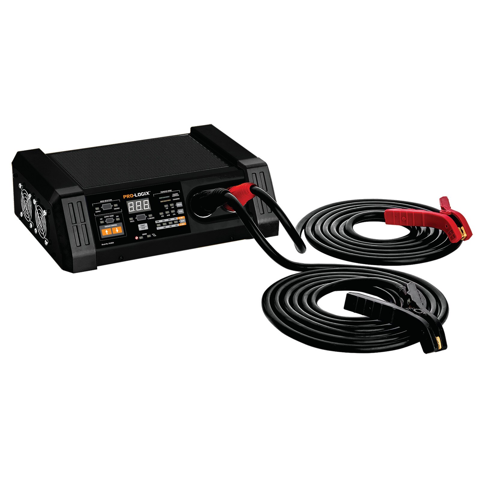 PRO-LOGIX 12/24V Flashing Power Supply and HD Battery Charger | Battery Mart