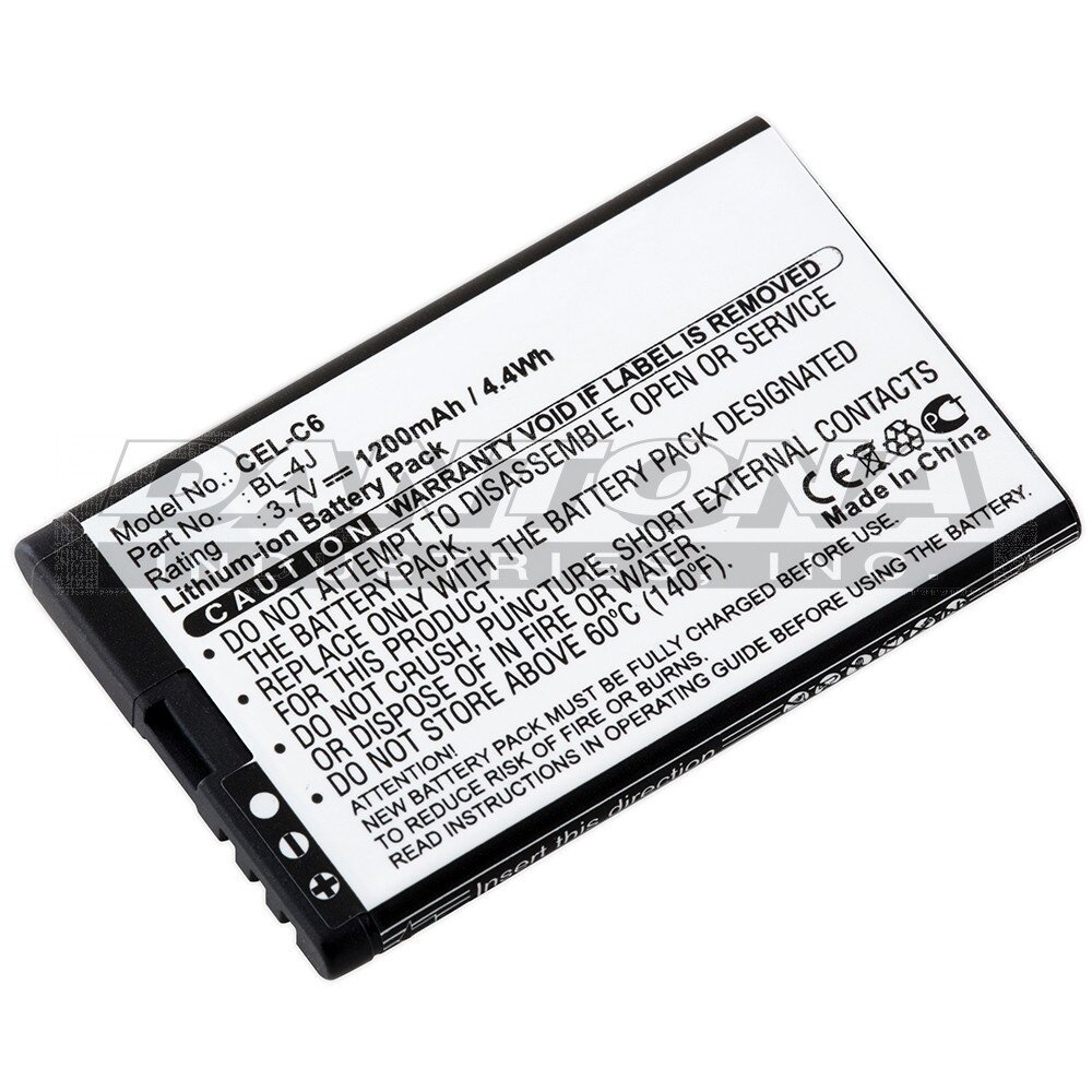 Replacement Nokia BL-4J Cell Phone Battery | Battery Mart