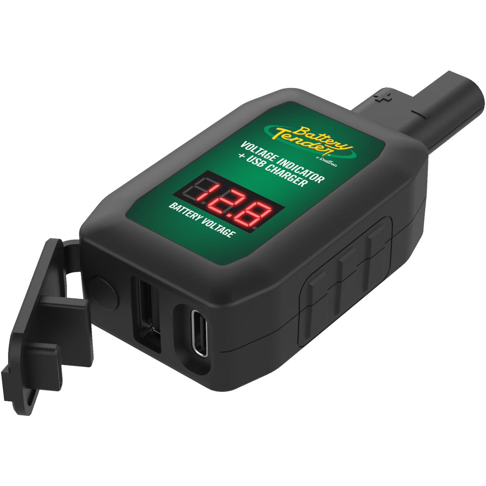 Battery Tender Quick Disconnect USB and USB-C Voltage Indicator ...
