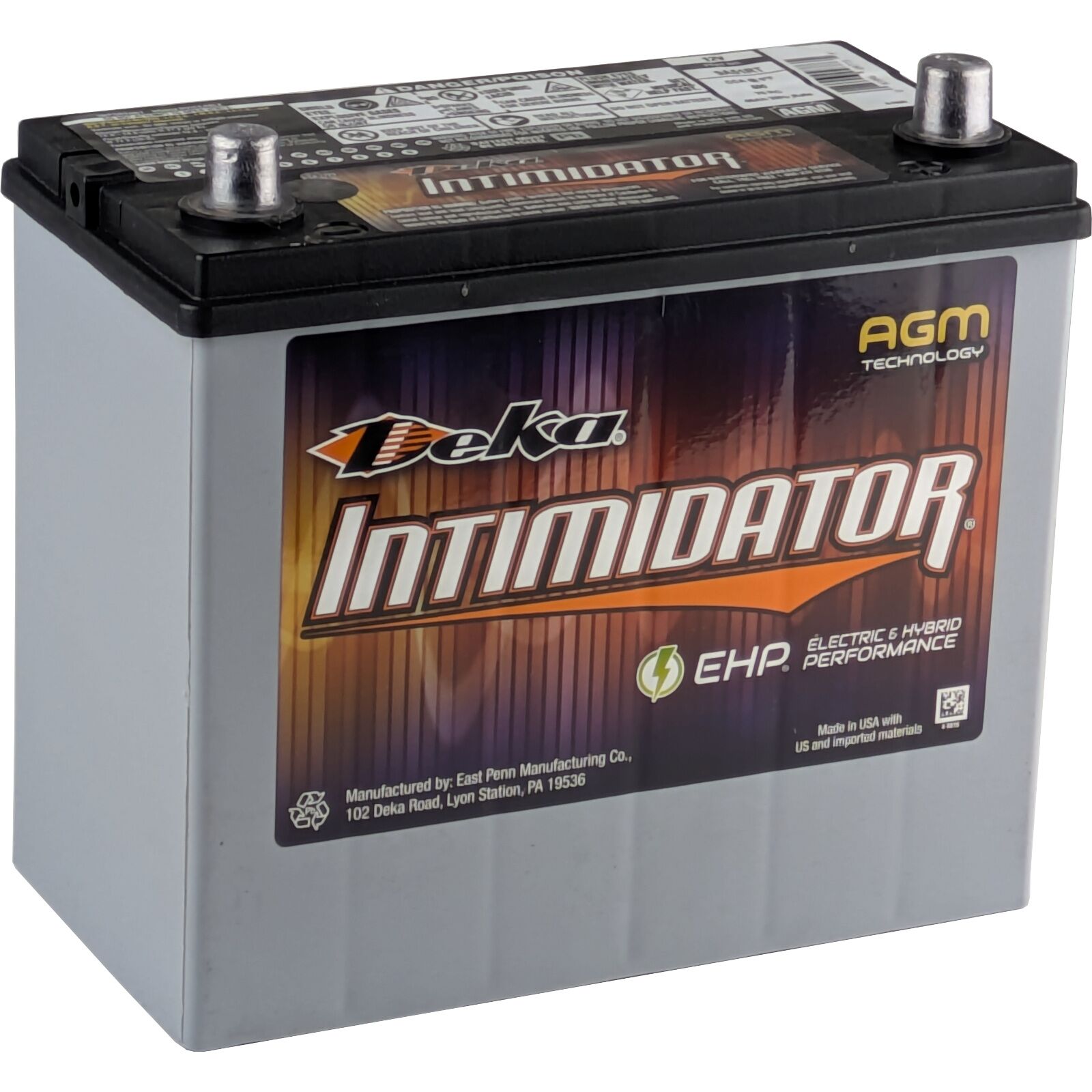 DEKA 9A51RT Intimidator Group 51R AGM Battery | Tesla Model 3 & Y ...