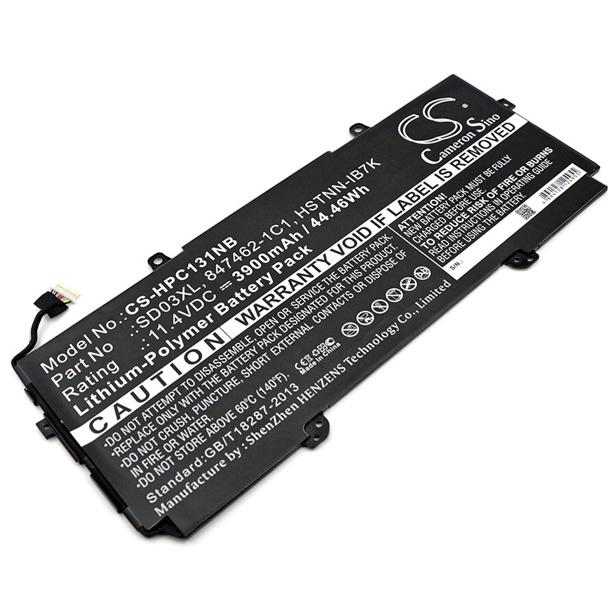 Replacement HP 847462-1C1 Laptop Battery - Free Shipping | Battery Mart