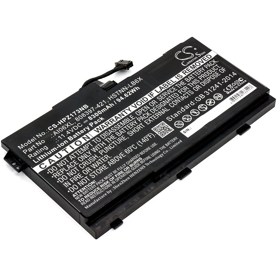 Replacement HP 808397-421, HSTNN-LB6X Laptop Battery - Free Shipping ...