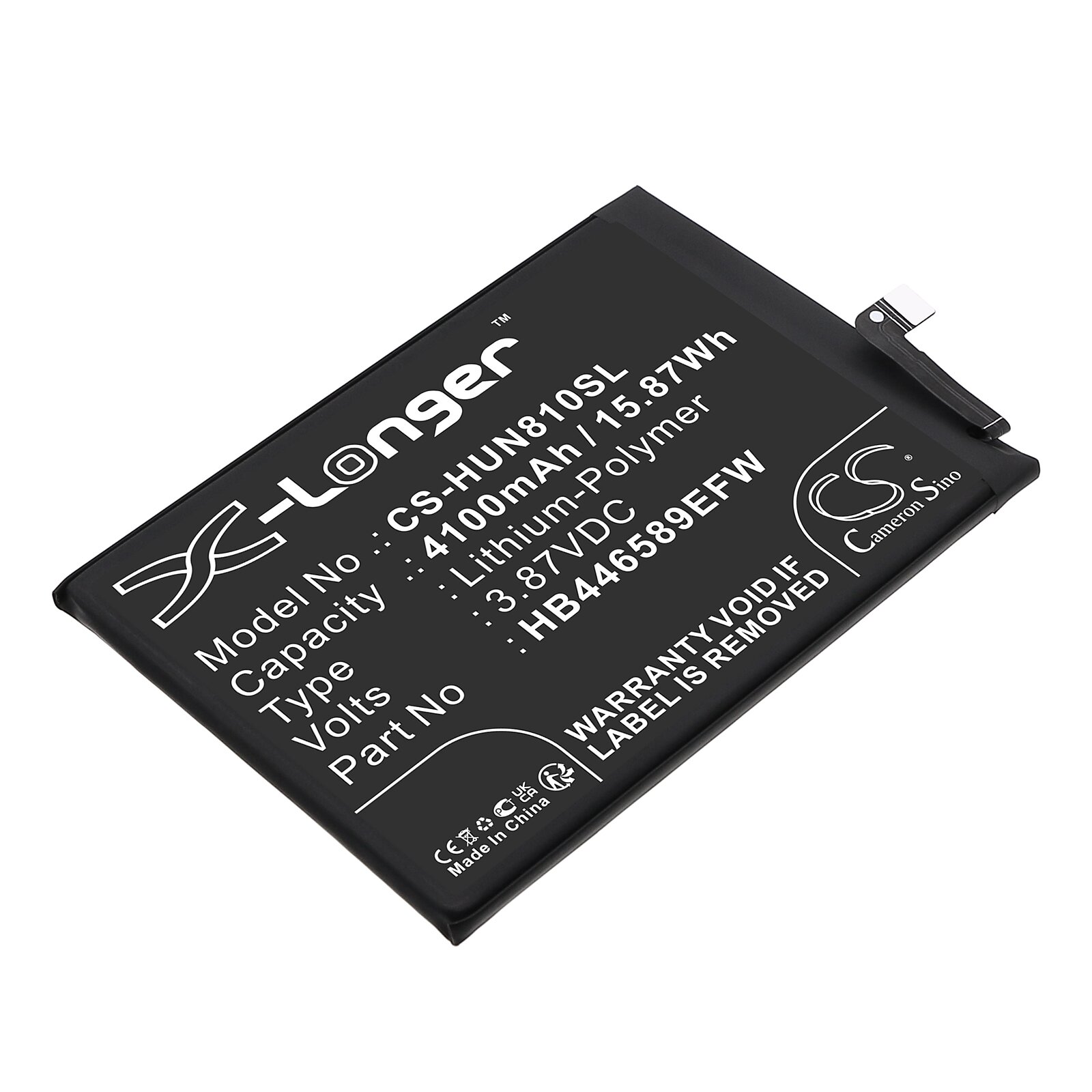 Replacement Huawei HB446589EFW Cell Phone Battery | Battery Mart