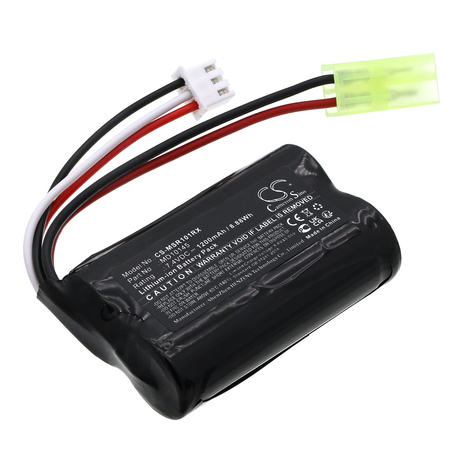Replacement Modster Vector SR48 RC Cars Battery | Battery Mart
