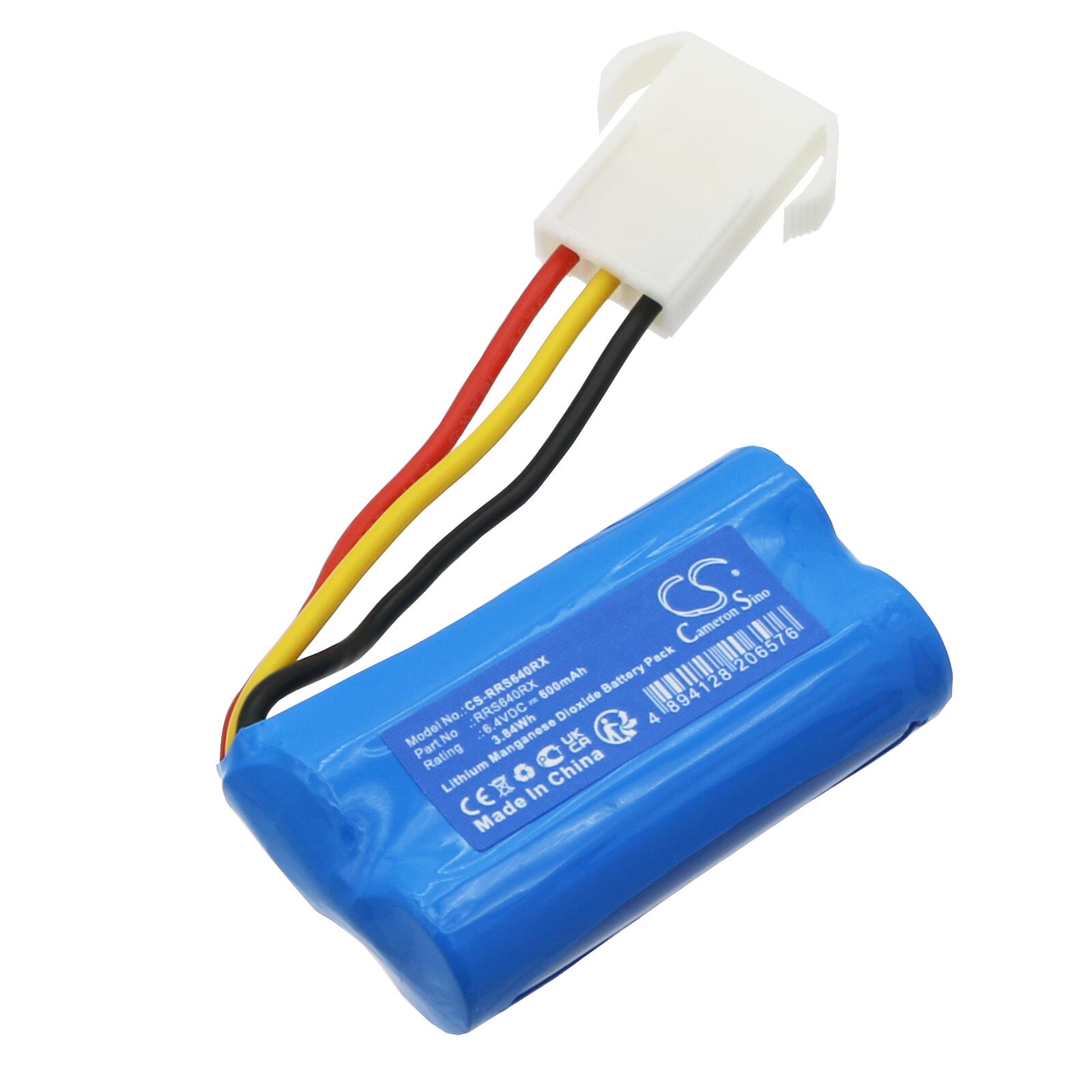 6.4V 600mAh LiFePO4 RC Car & Receiver Battery Pack | Battery Mart
