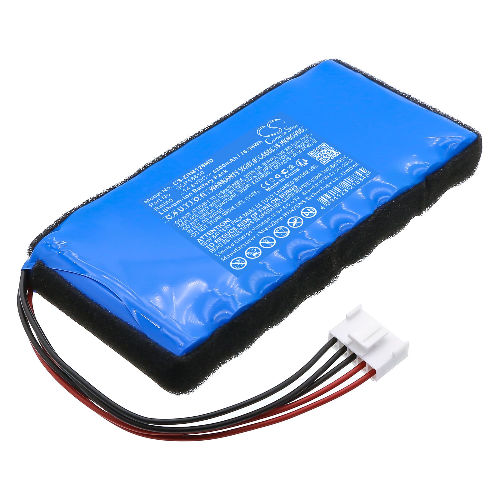 Replacement Zoncare ICR18650 Medical Battery | Battery Mart