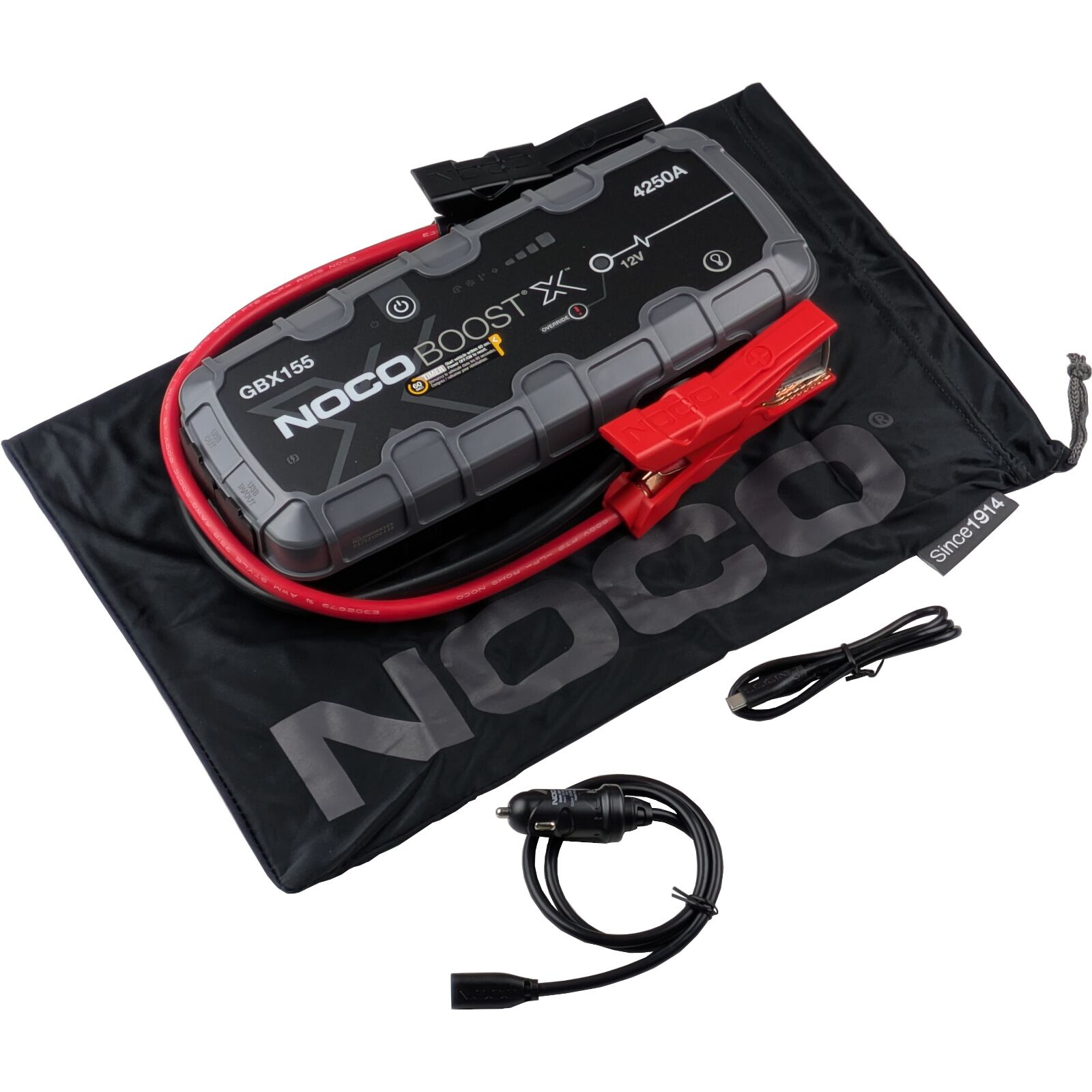 NOCO Boost X GBX155 4250A 12V UltraSafe Lithium Jump Starter - Free ...