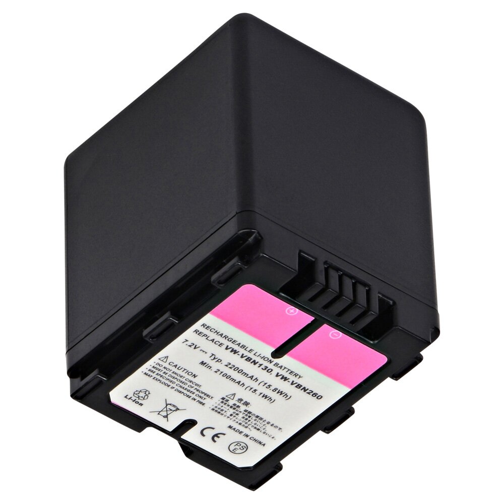 Replacement Panasonic VW-VBN260 Camera Battery | Battery Mart