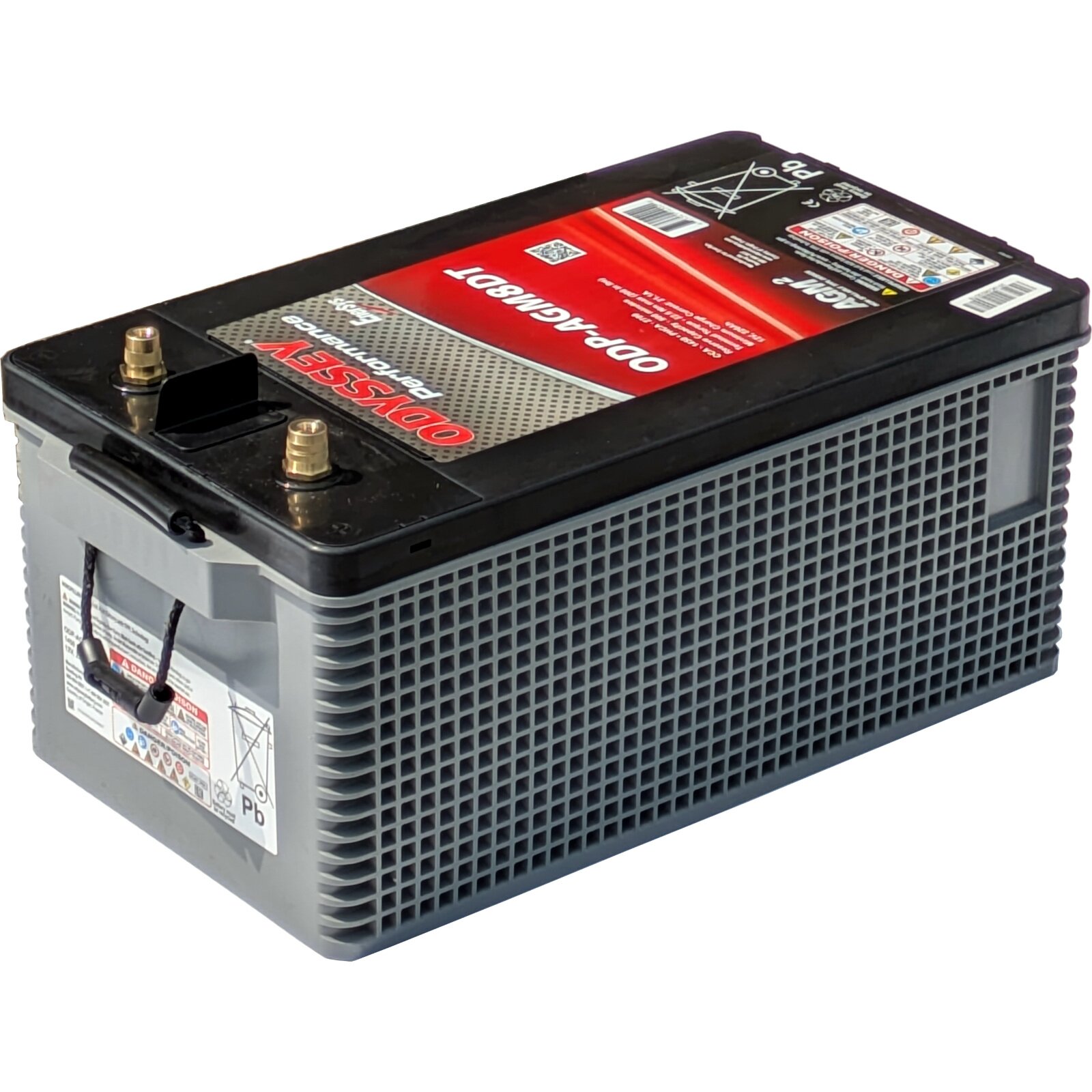 Odyssey ODP-AGM8D Performance Engine Start Battery with SAE Terminals ...