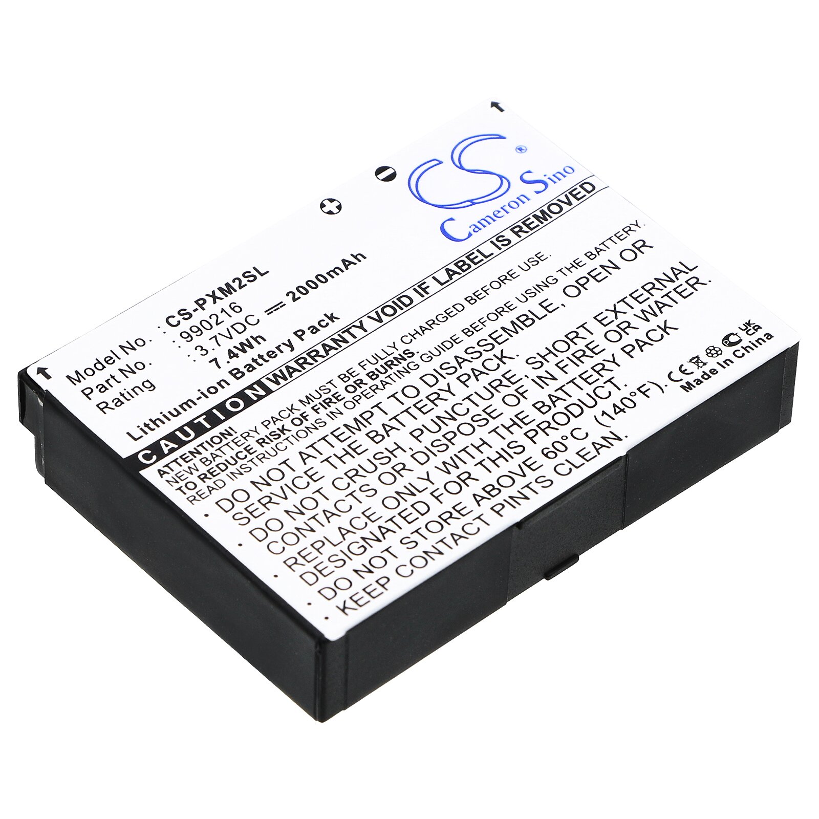 Replacement Pioneer, Samsung 990216 Media Player Battery | Battery Mart