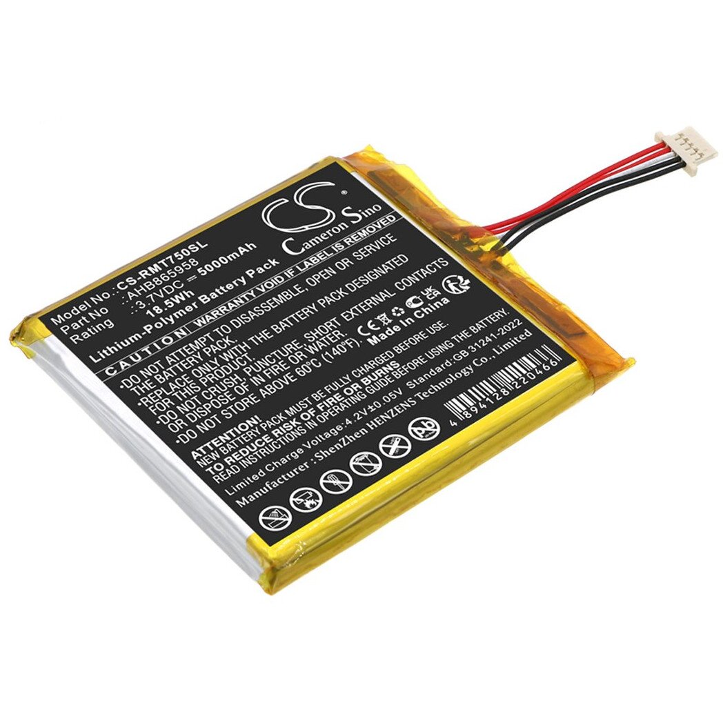 Replacement Rand McNally TND-750 GPS Battery | Battery Mart