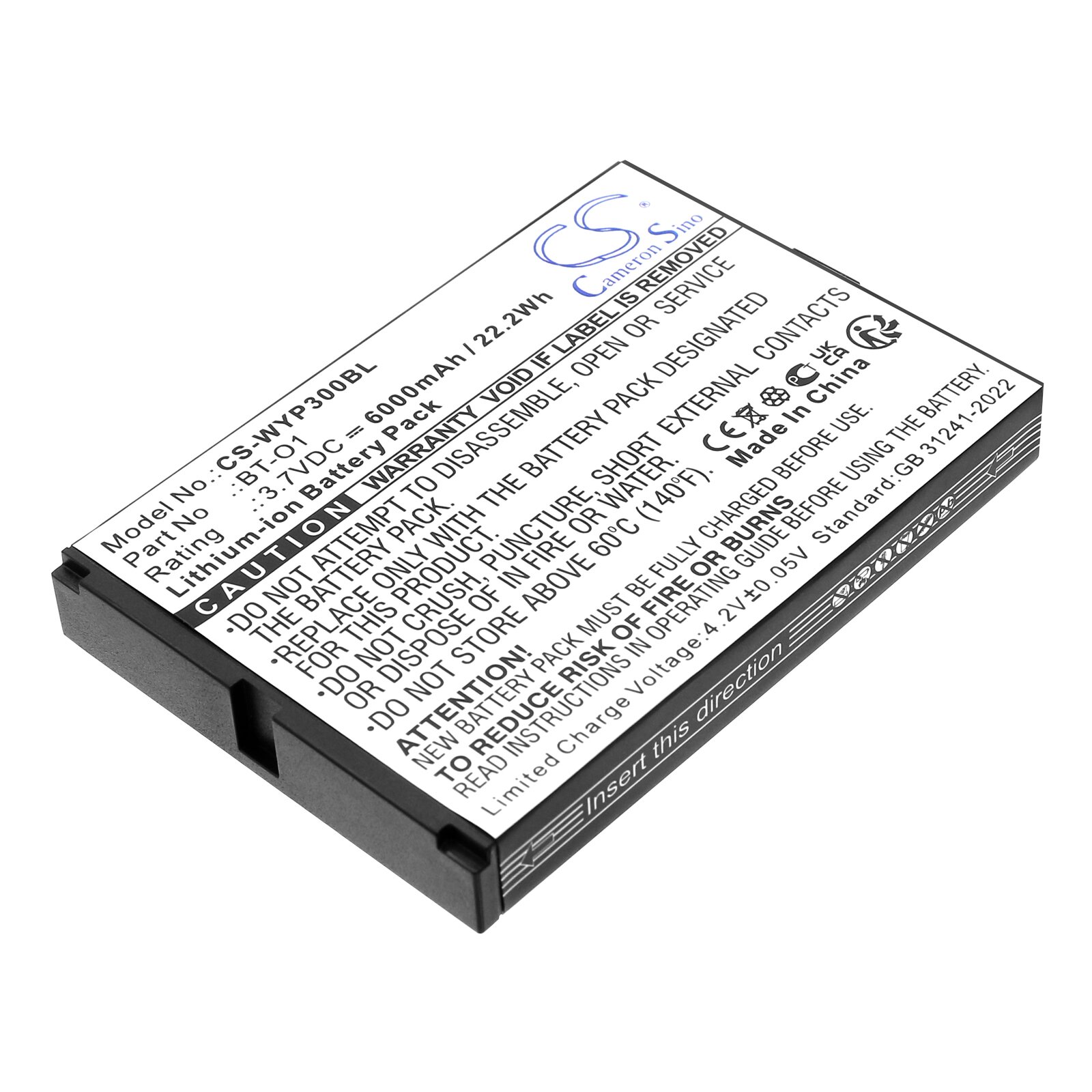 Replacement Wiseasy P3, WPOS-3 Payment Terminal Battery | Battery Mart