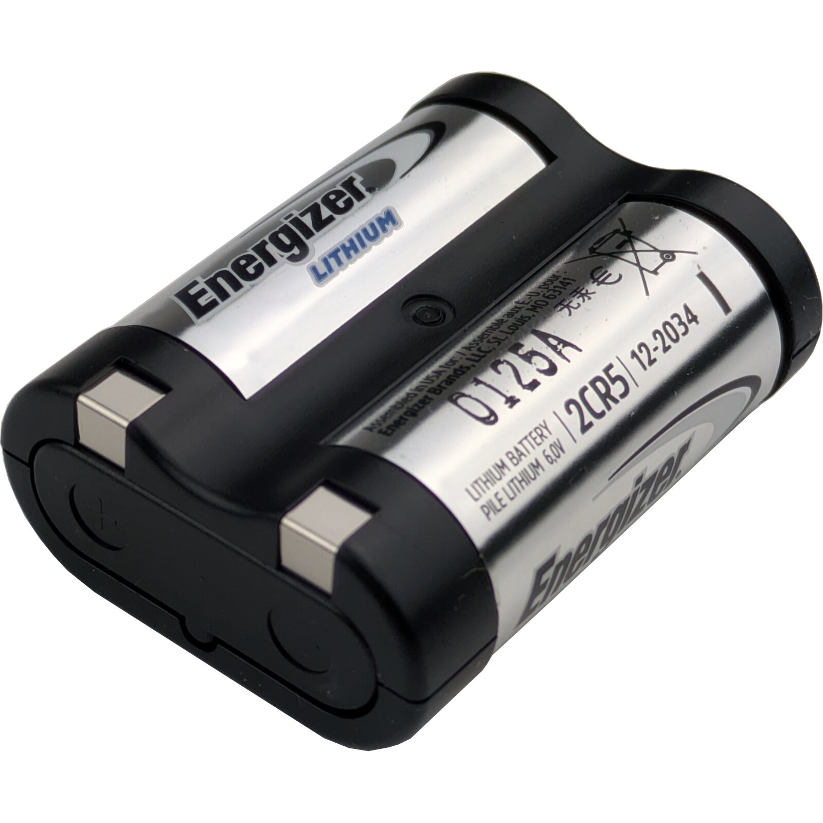 Energizer 2CR5 Lithium Photo Battery (EL2CR5BP) – 6V Camera Battery