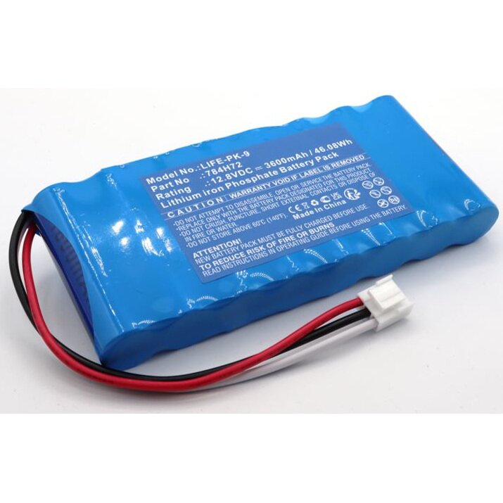 Replacement Dual-Lite 784H72 Emergency Light Battery (12.8 Volt, 3600 ...