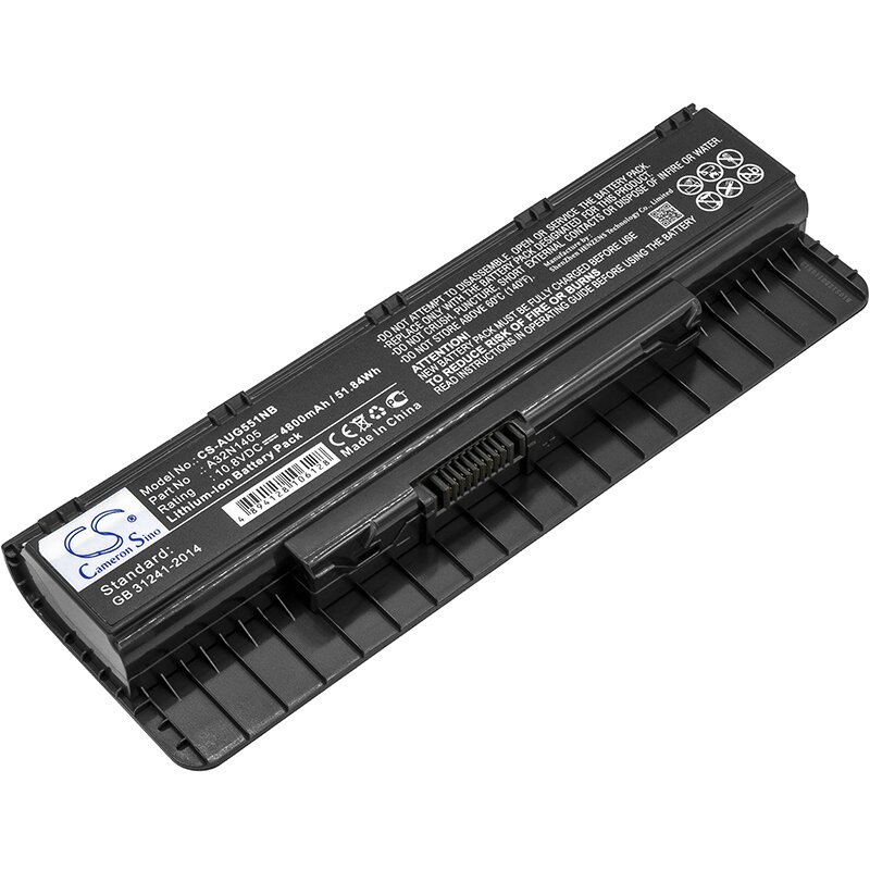 Replacement Asus A32N1405 Laptop Battery (10.8 Volt, 4800 mAh ...