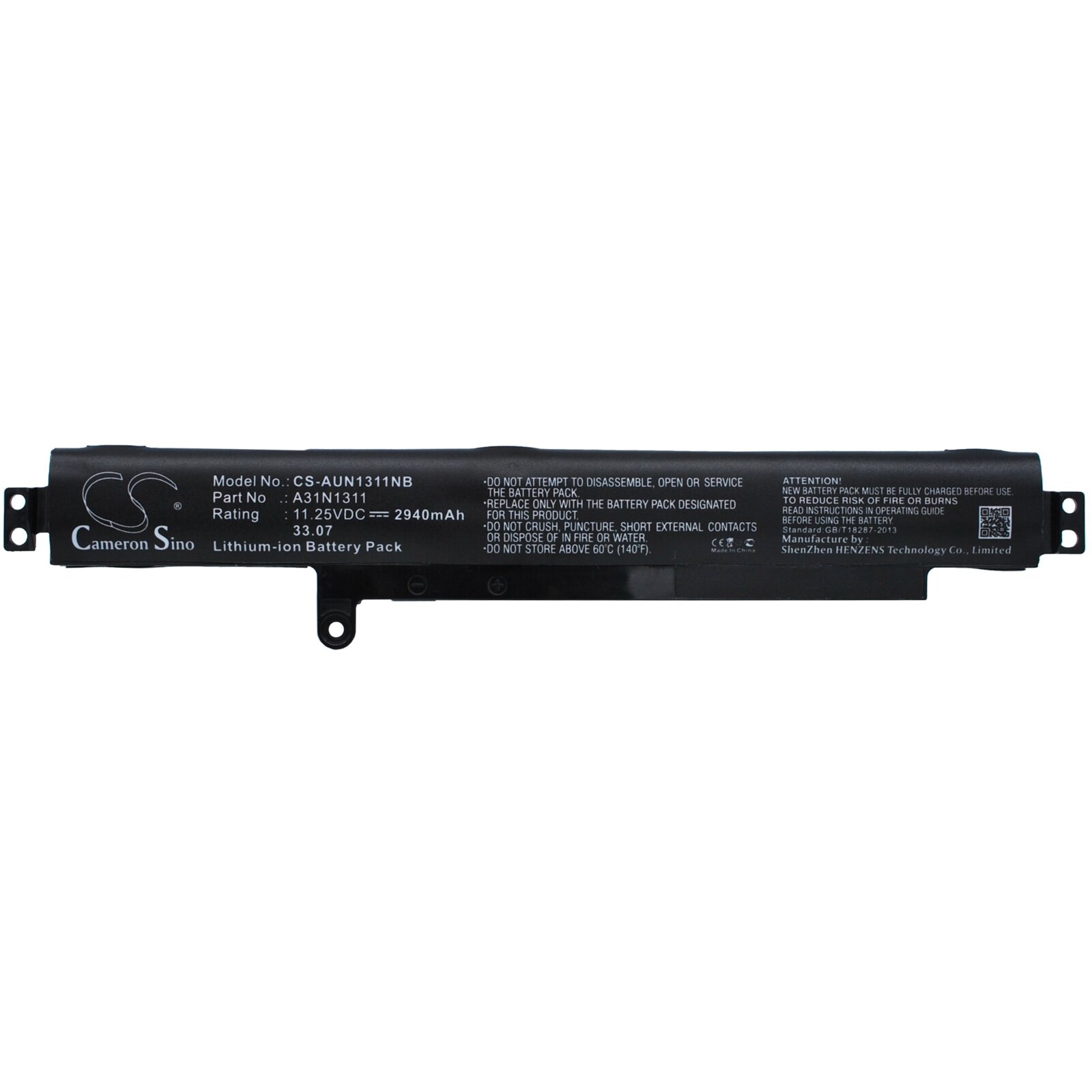 Replacement Asus A31N1311 Laptop Battery (11.25 Volt, 2940 mAh ...