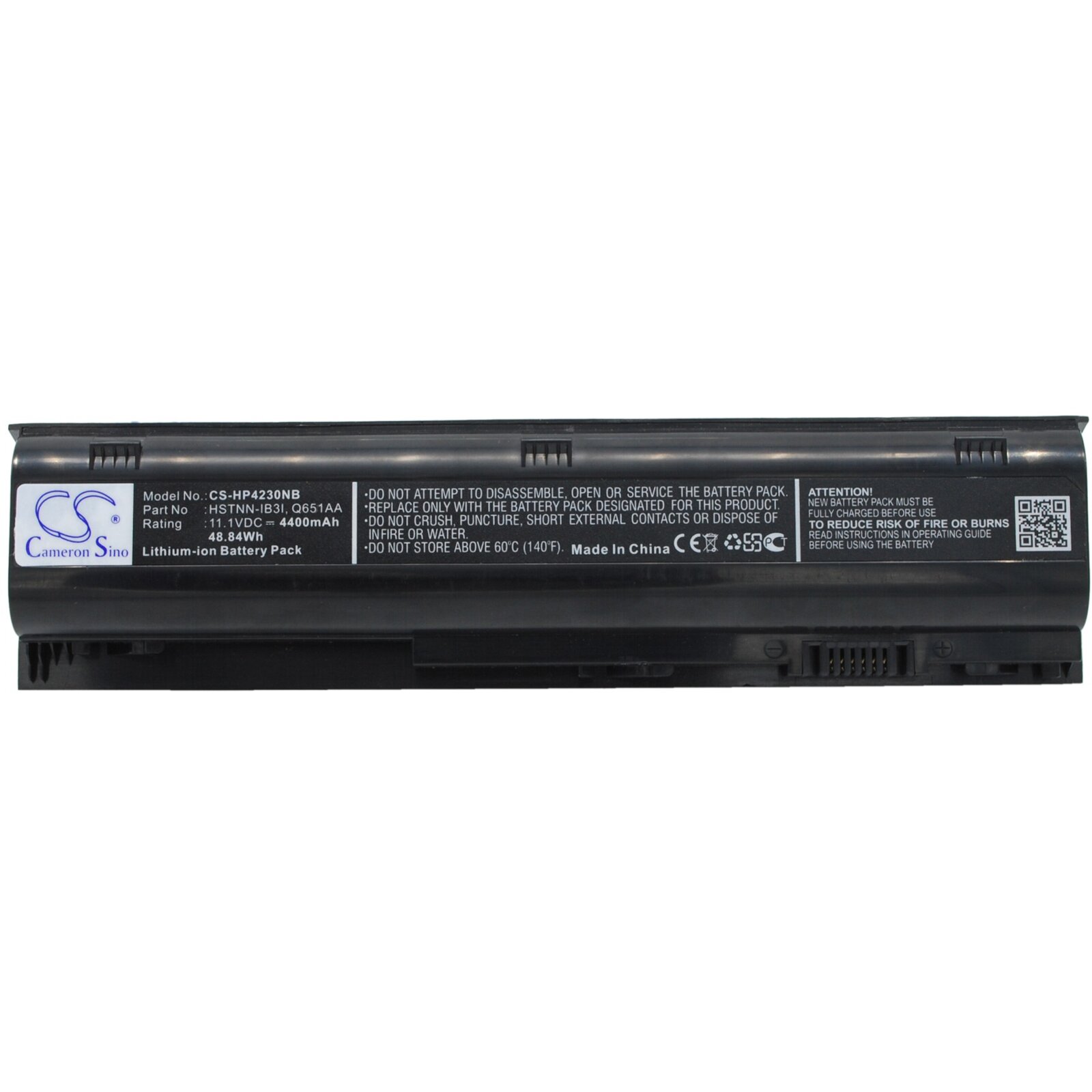 Replacement HP 633803-001 Laptop Battery (11.1 Volt, 4400 mAh ...